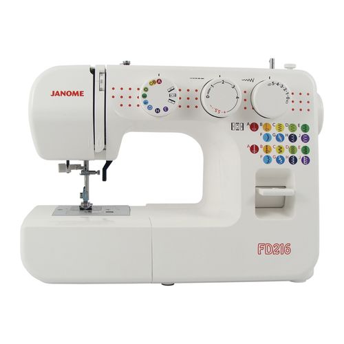 Janome FD216 Sewing Machine with Walking Foot + Feet Set | Sew Much Easier